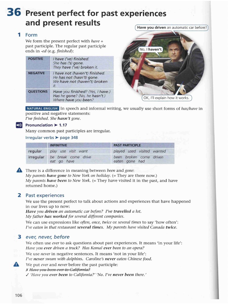 Present Perfect Simple Grammar Exercises | PDF