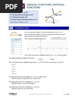 Domain and Range Cheat Sheet | PDF | Trigonometric Functions | Special ...