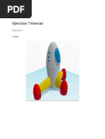 Ejercicios Tinkercad 1 | PDF