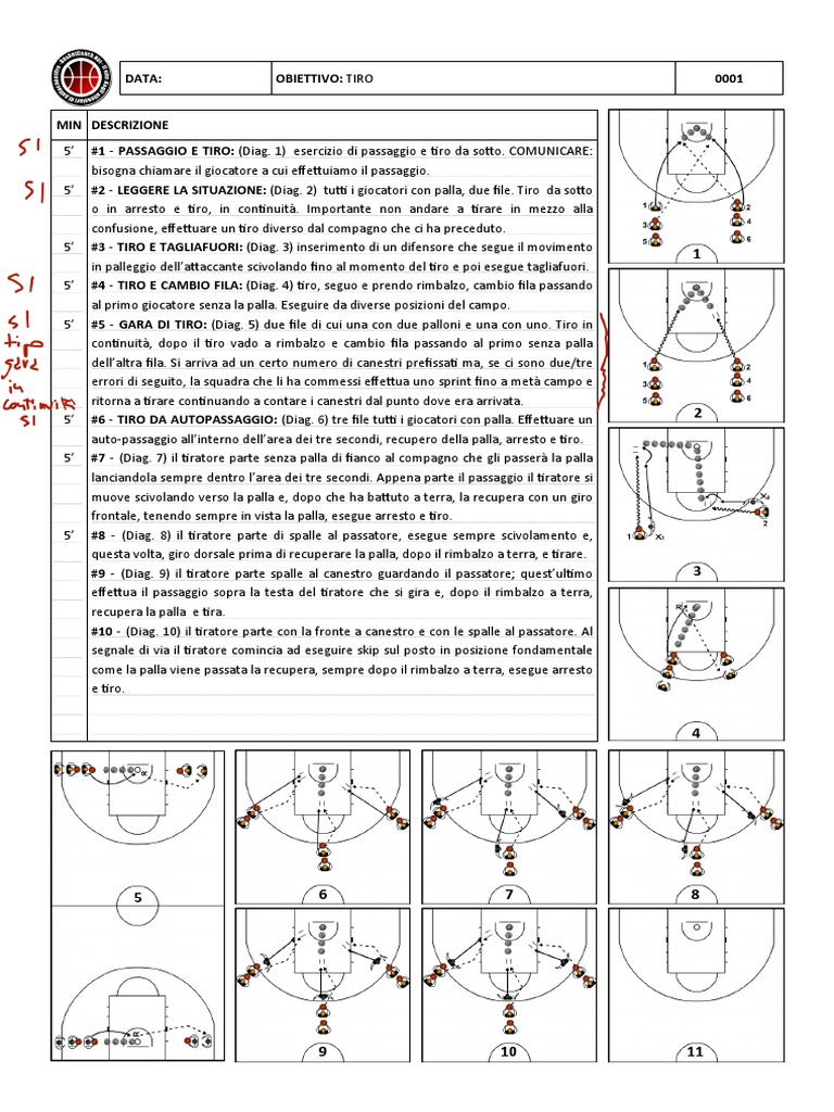 Piani Allenamento Basket Coach | PDF