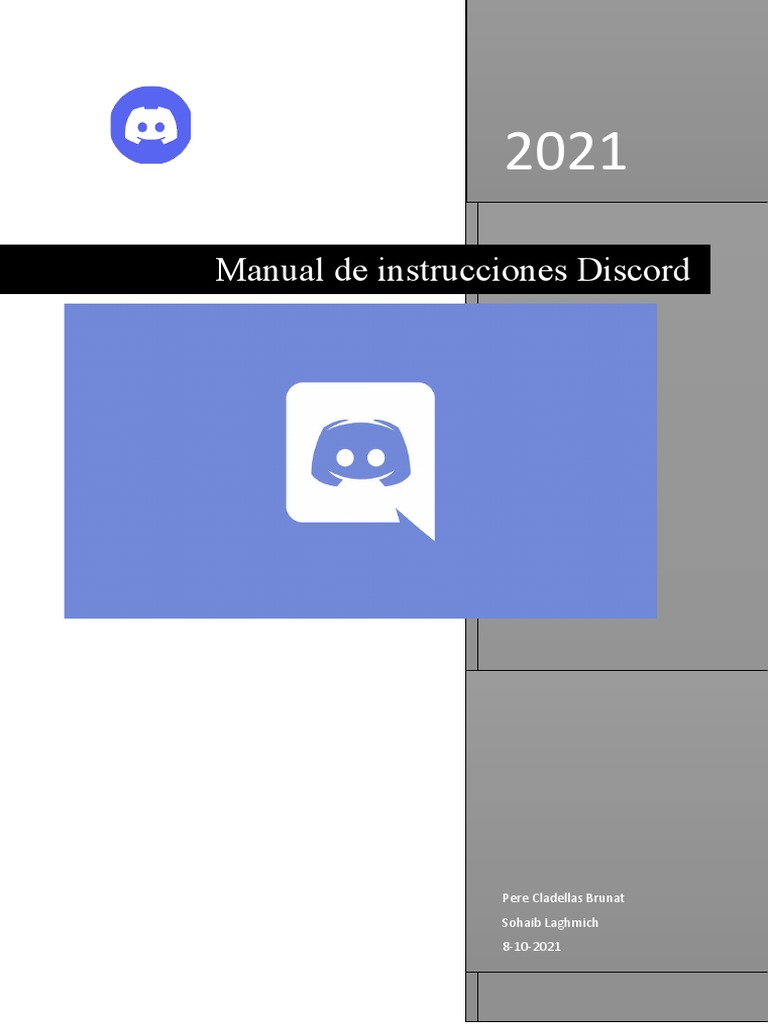 Manual de Usuario de Discord | PDF | Chat en linea | Servidor (Computación)