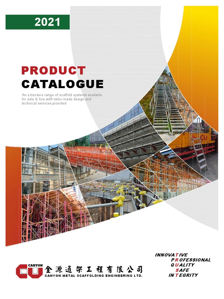 Product Catalogue 2021 20210303 | PDF | Scaffolding | Building Engineering