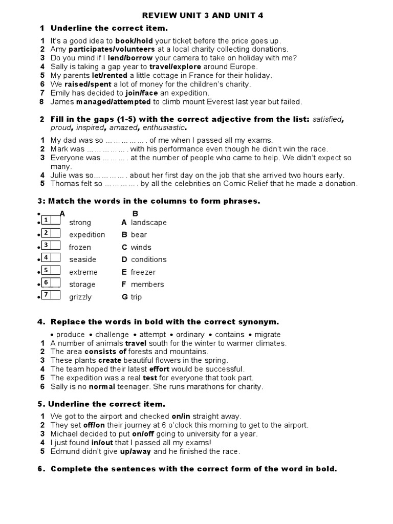 11 - Unit 3+ 4 | PDF