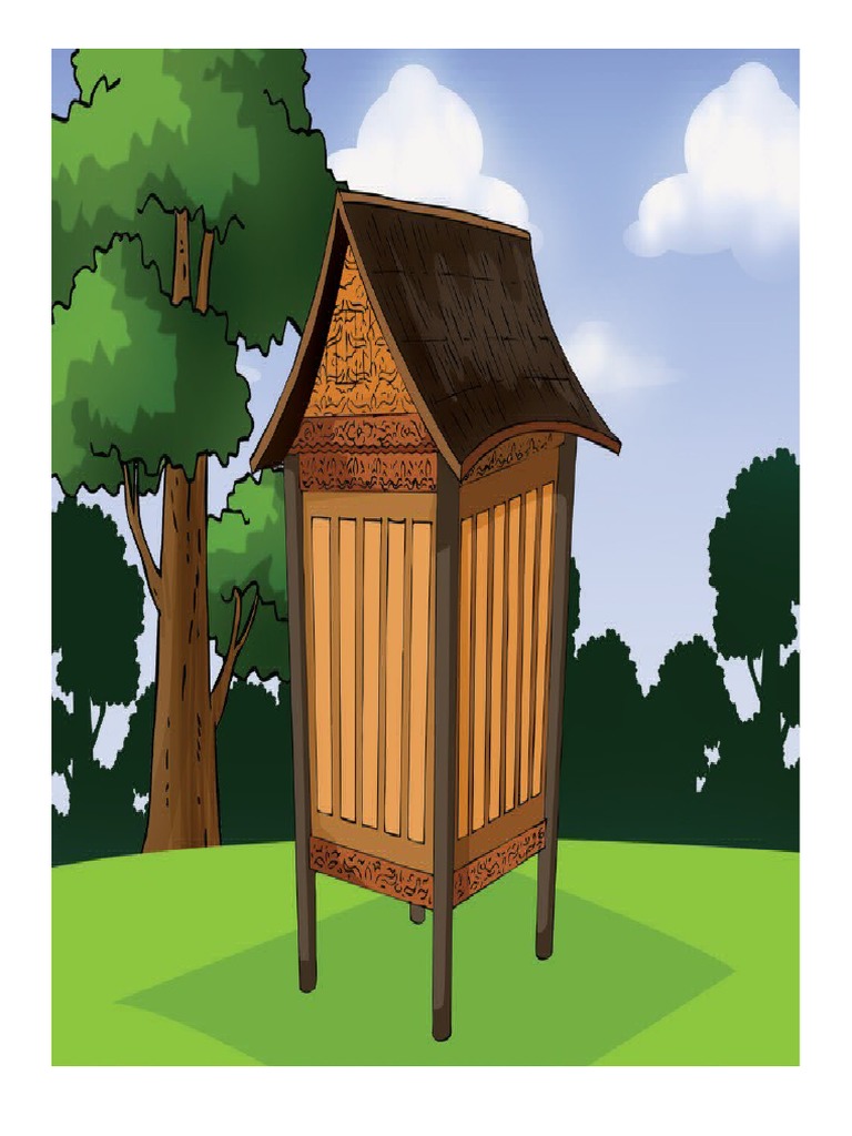 Gambar Sketsa Rumah Rangkiang | PDF