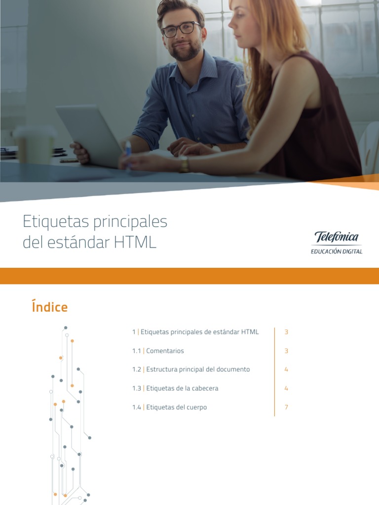 Etiquetas Principales Del Estandar HTML | PDF | HTML | Hipervínculo