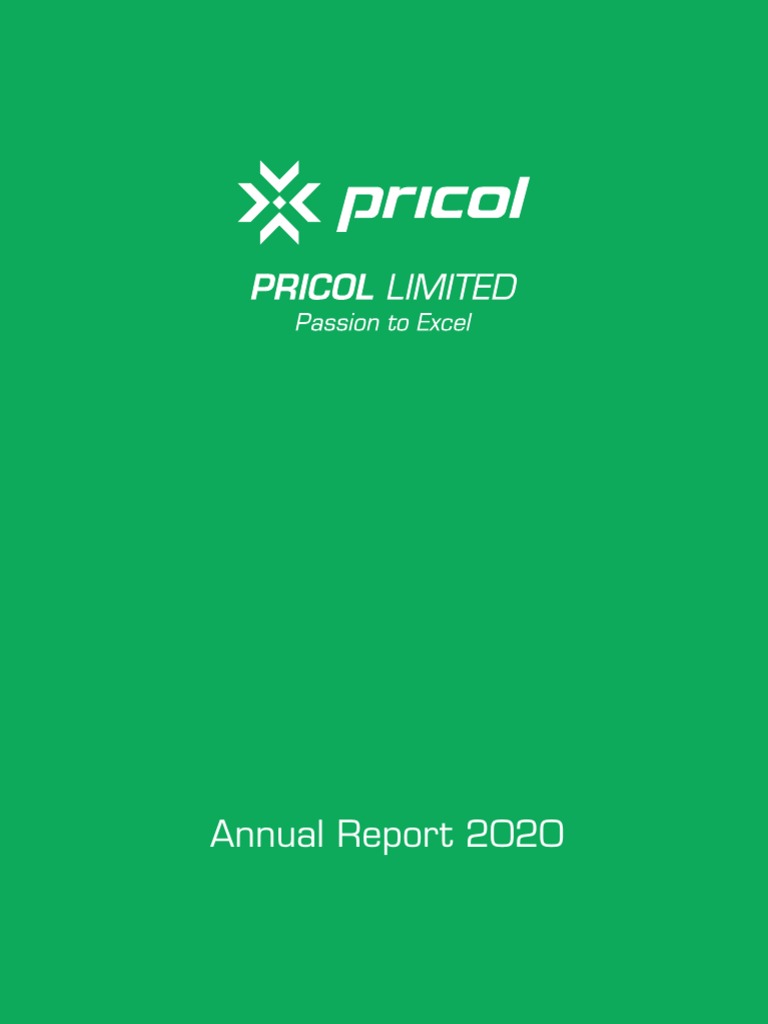 Pricol AnnualReport2020 | PDF | Internal Control | Audit