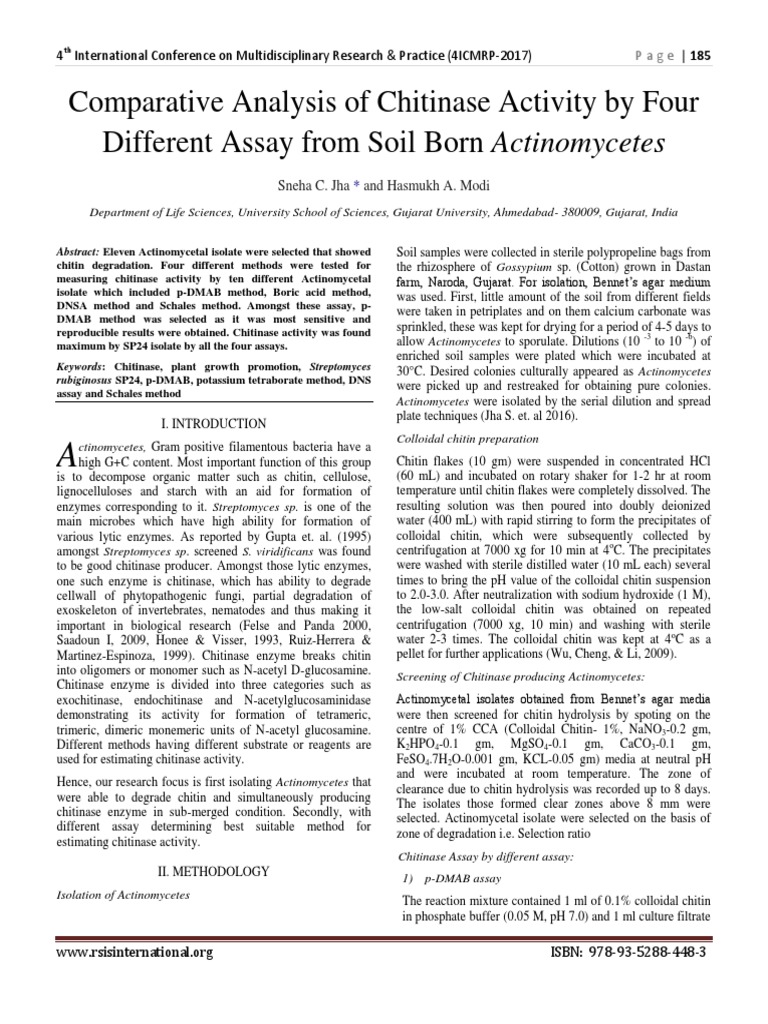 Quitinasa 4 Metodos | PDF | Ph | Buffer Solution