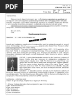 Chemistry Final Exam Questions Remedial Program (3) 1 1 | PDF ...