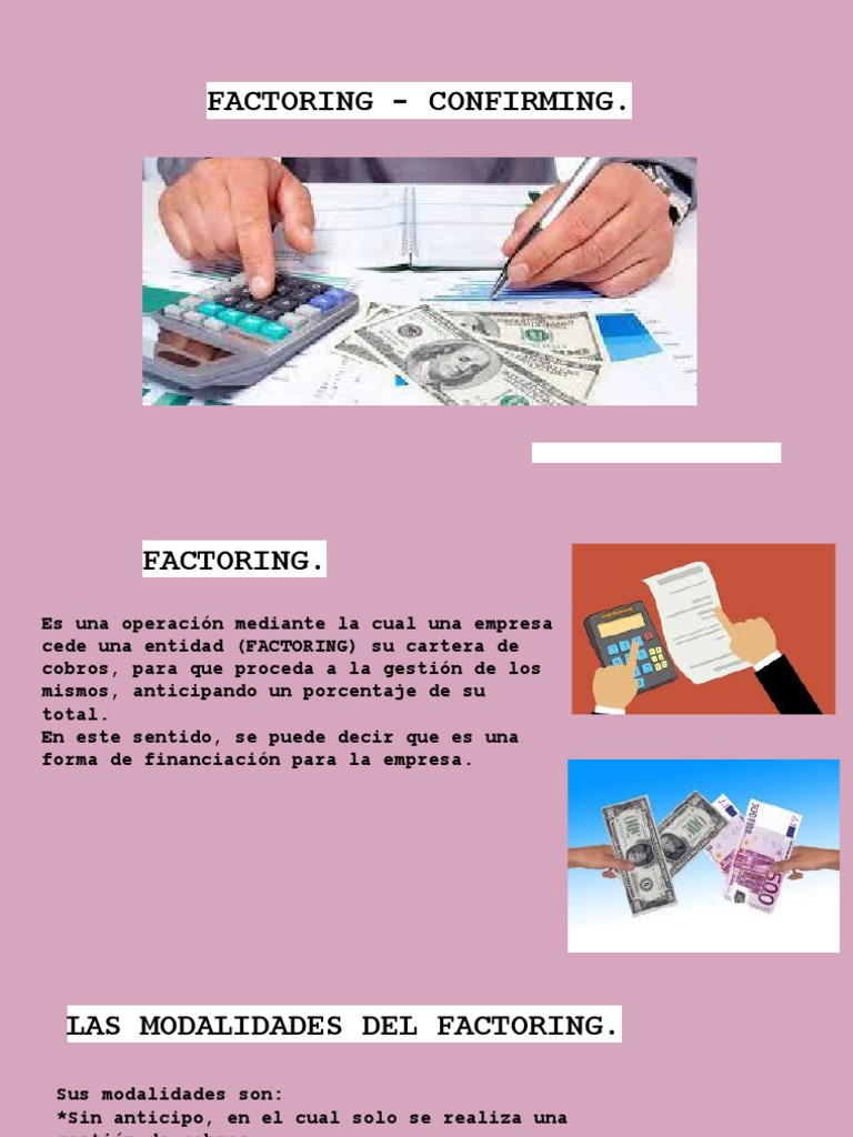 Factoring Confirming. | PDF