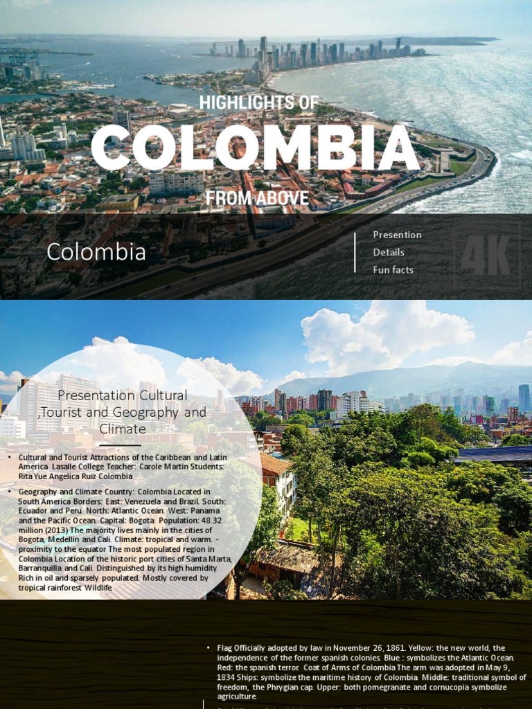 Colombia: Presention Details Fun Facts | PDF | Colombia