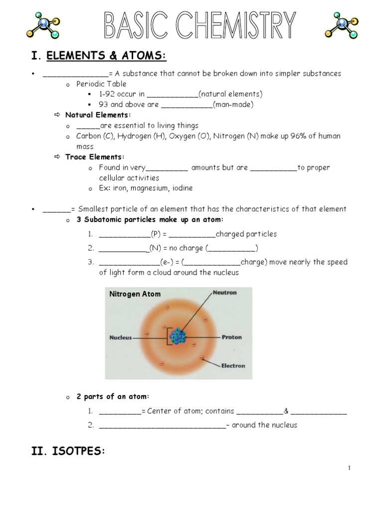Elements and Atoms | PDF | Atoms | Ion