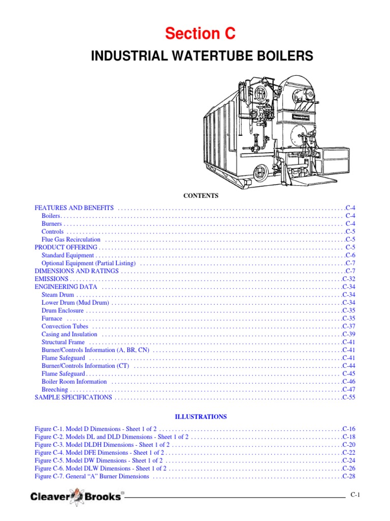 Cleaver Brooks | PDF | Boiler | Furnace