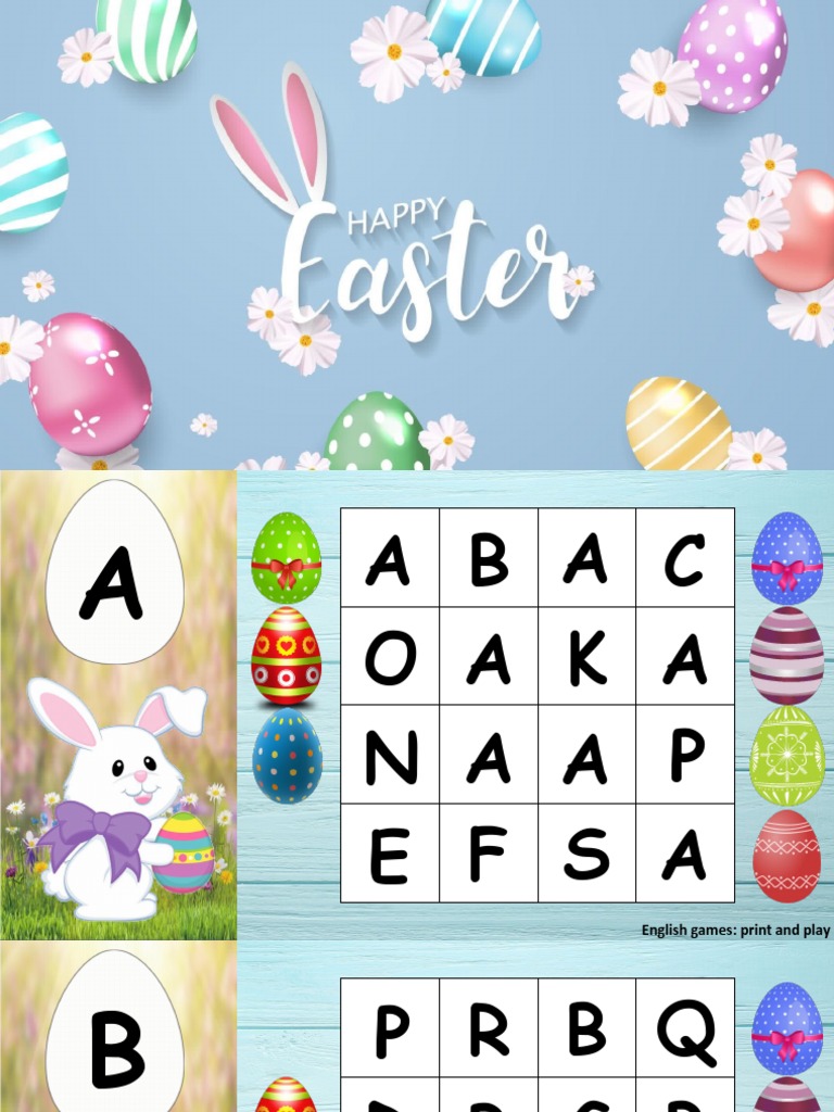 Printable English Games for Learning | PDF