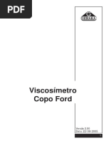 Procedimento para Determinação Da Viscosidade No Copo Ford | PDF