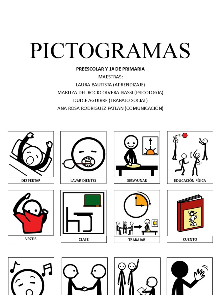 Pictogramas-Actividades Diarias | PDF