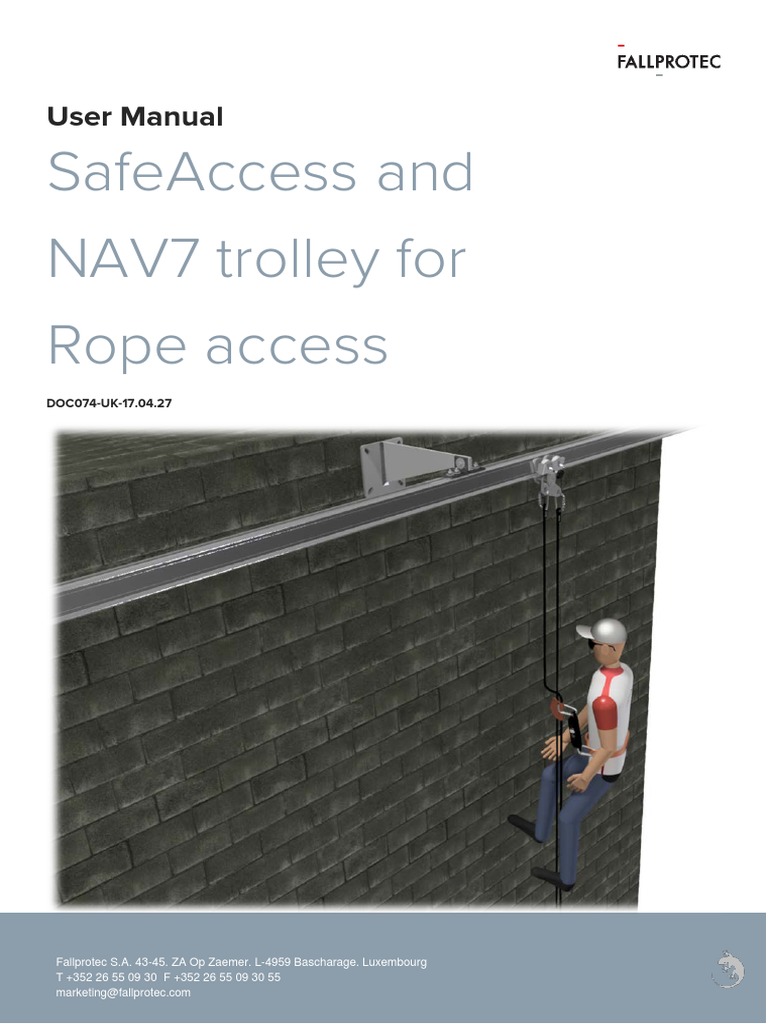 Manual de Instalador Safeaccess | PDF | Anchor | Rope