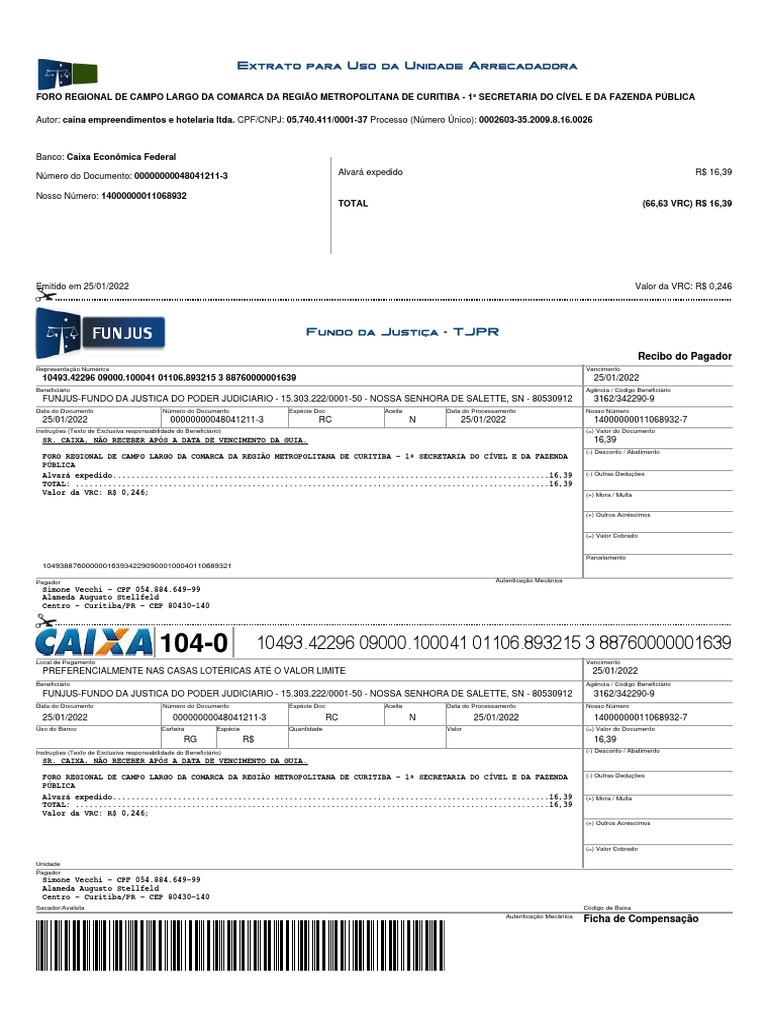 Guia Expedição de Alvará | PDF