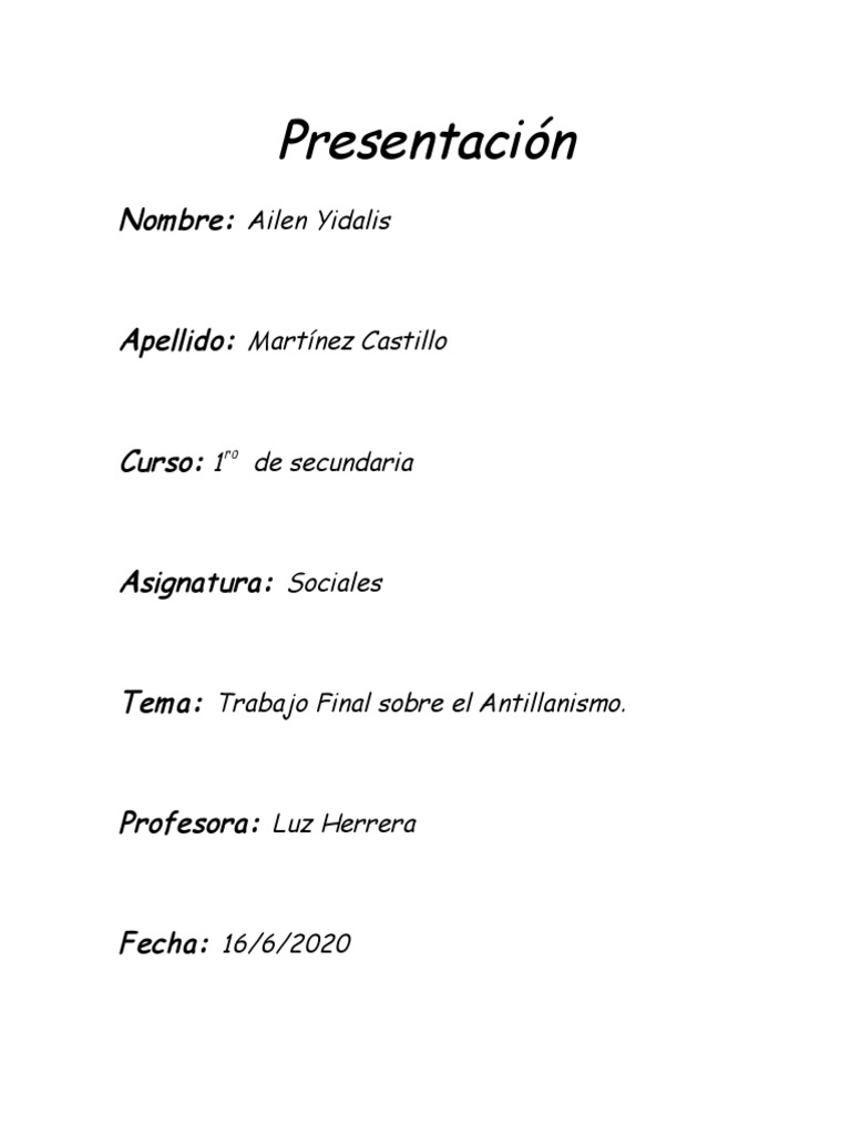 Bases del Antillanismo y Antiimperialismo | PDF | Cuba | República ...