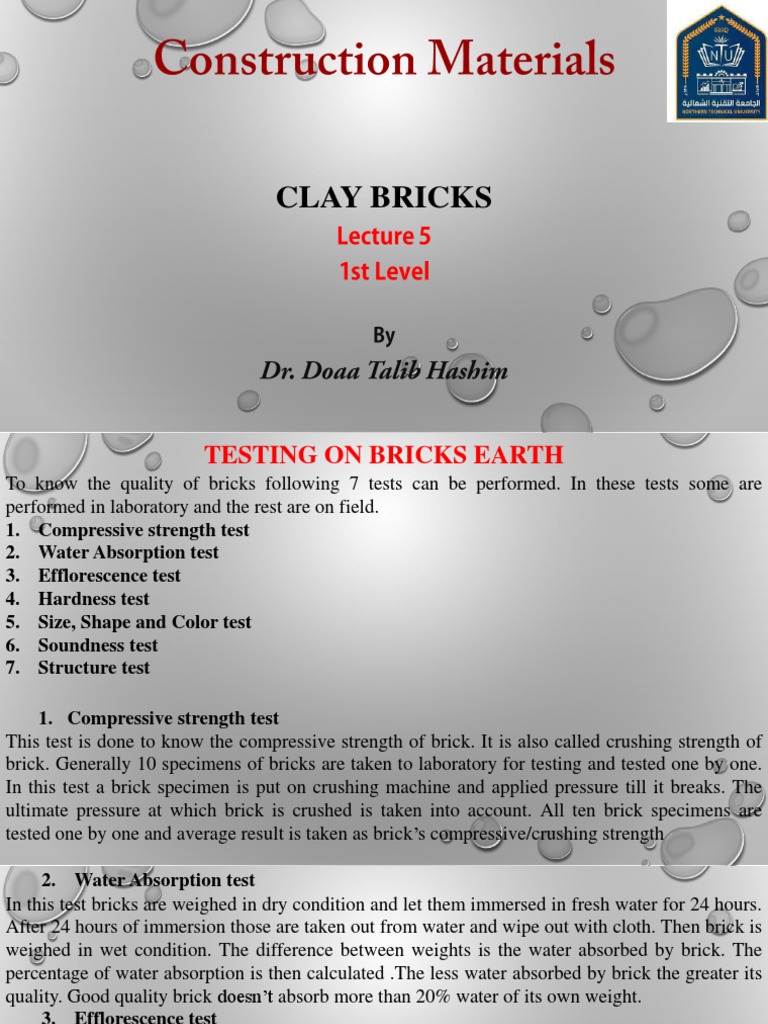 Clay Bricks | Download Free PDF | Brick | Lime (Material)