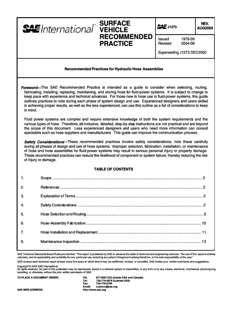 Qdoc - Tips Sae j1273 | PDF