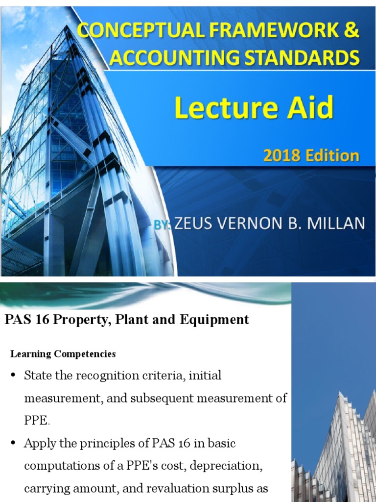 Pas 16 - Ppe | PDF | Depreciation | Financial Services