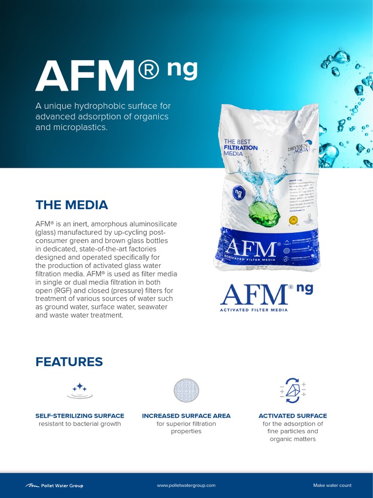 Brochure AFM NG - EN | PDF | Filtration | Water