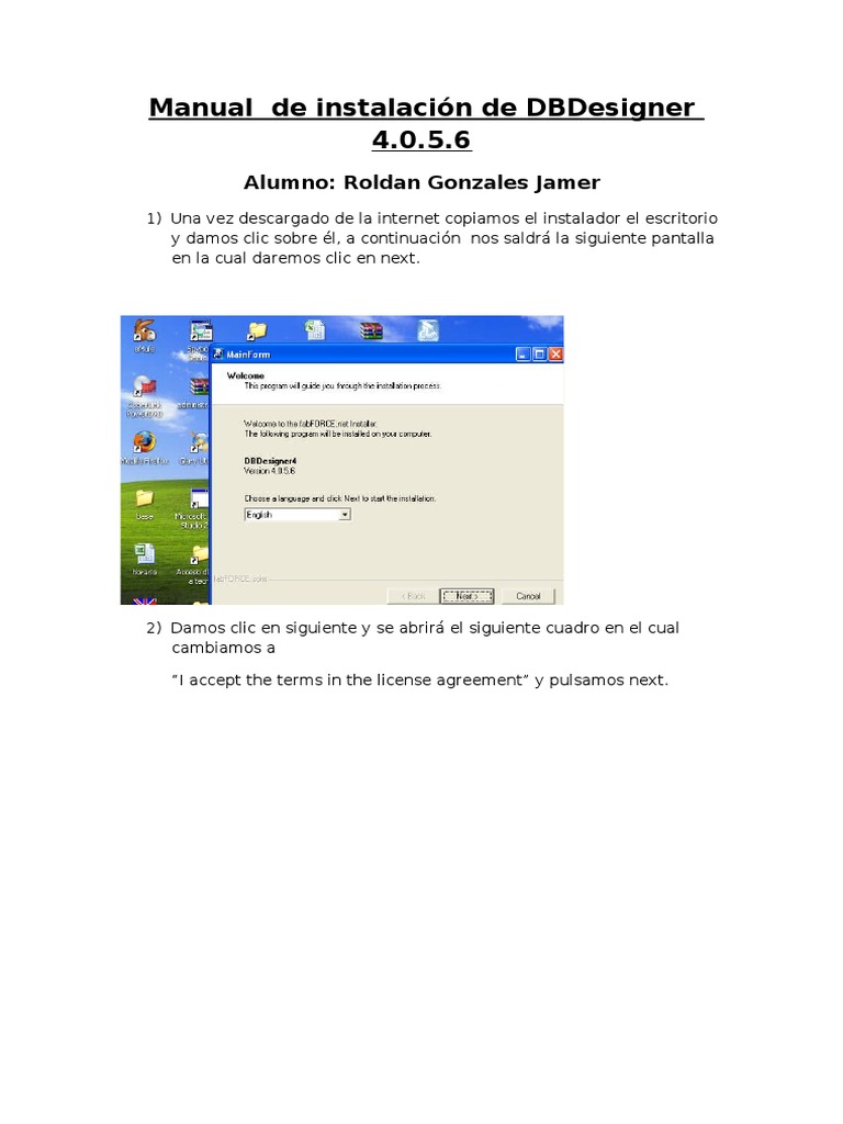 Manual de Instalacion de DBDesigner 4 | PDF | Informática