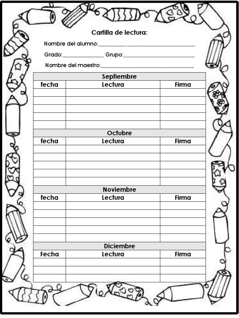 Cartilla de Lectura | PDF