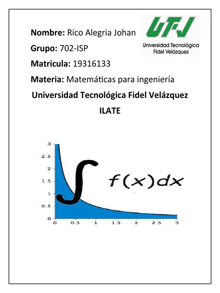 Ilate | PDF | Integral | Logaritmo