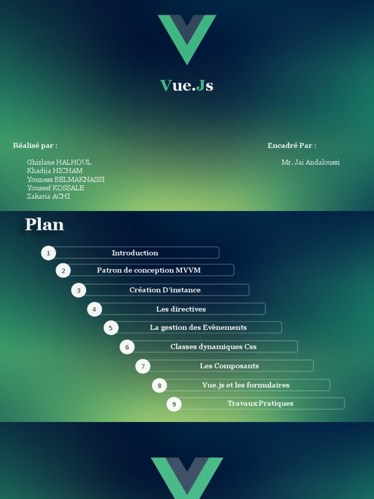 Vue Js | PDF | Modèle d'objet de document | Html