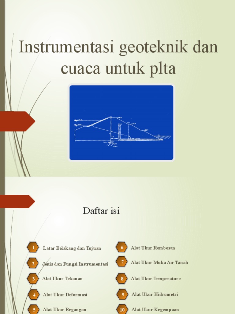 Instrumentasi Geoteknik untuk PLTA | PDF