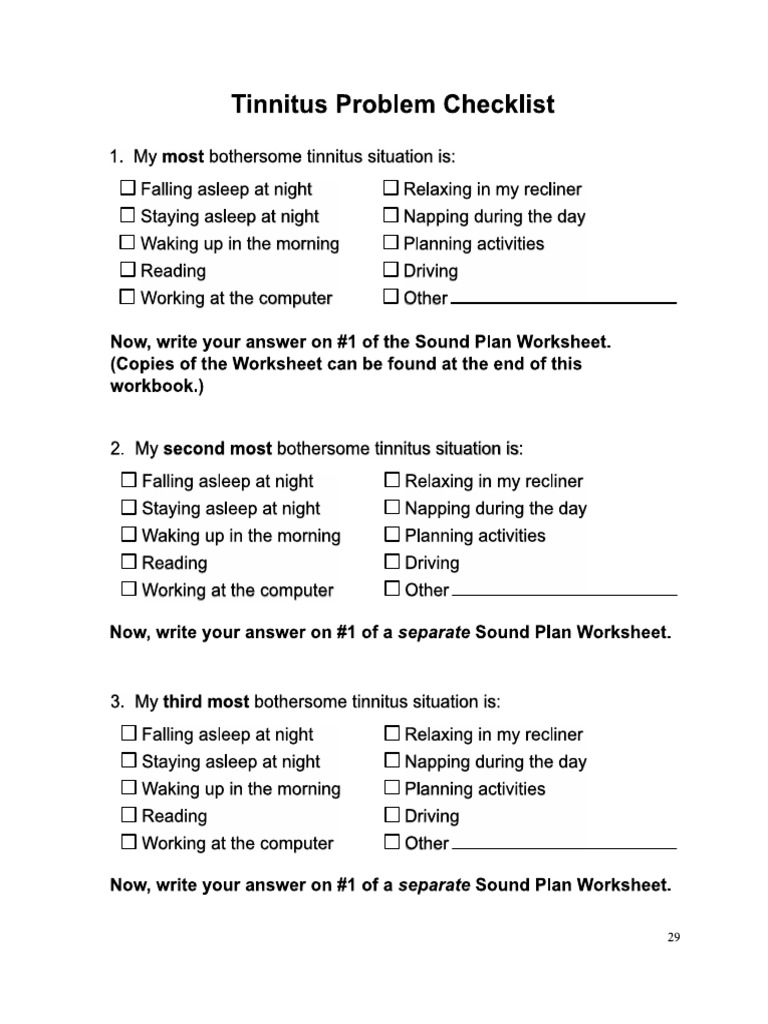 Progressive Tinnitus Management - Part 3 | PDF