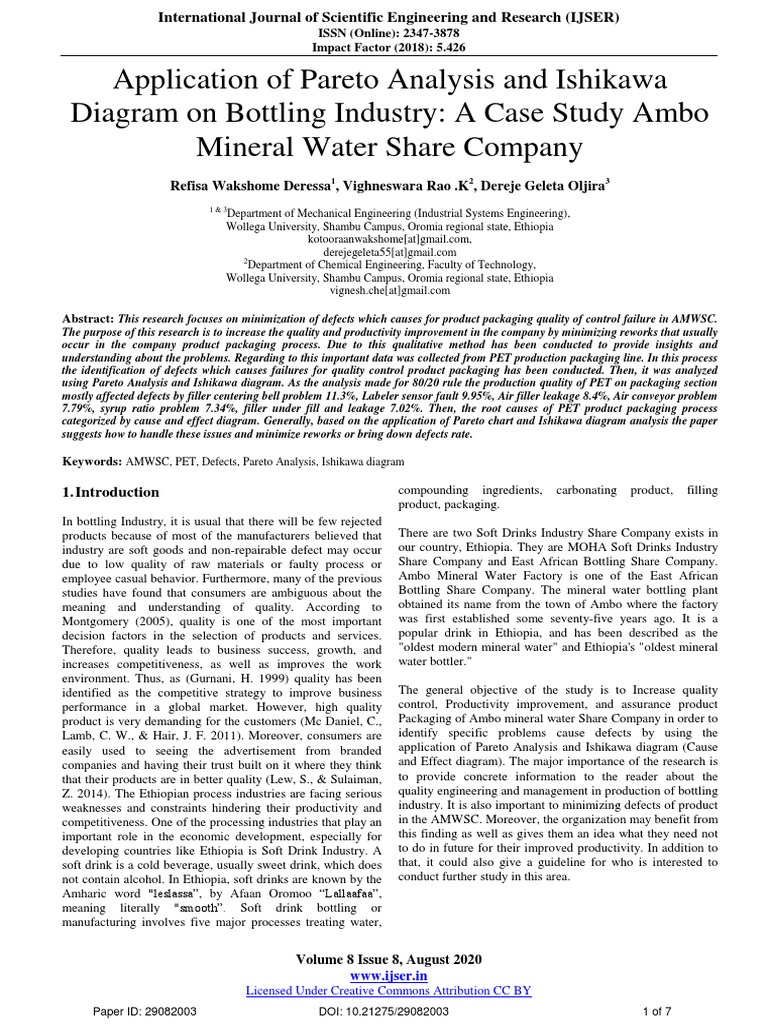 A Case Study Ambo | PDF | Packaging And Labeling | Brainstorming