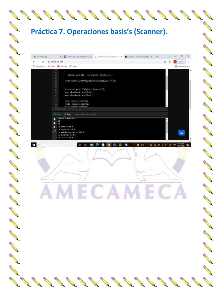 Práctica 7 JAVA | PDF