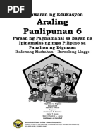 Aral Pan 6 Lesson Plan Melc Based Quarter 3 Week 1 | PDF
