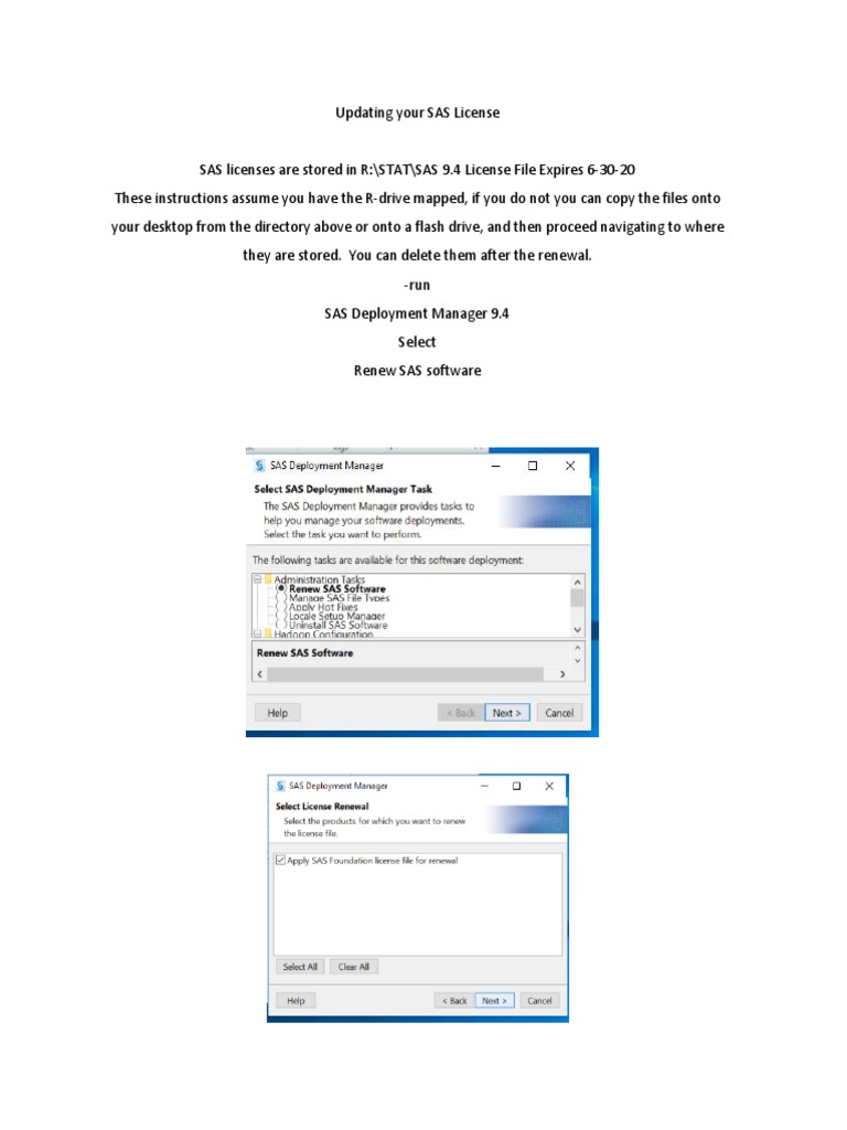 Update Sas License 7-31-19 | PDF | Computers
