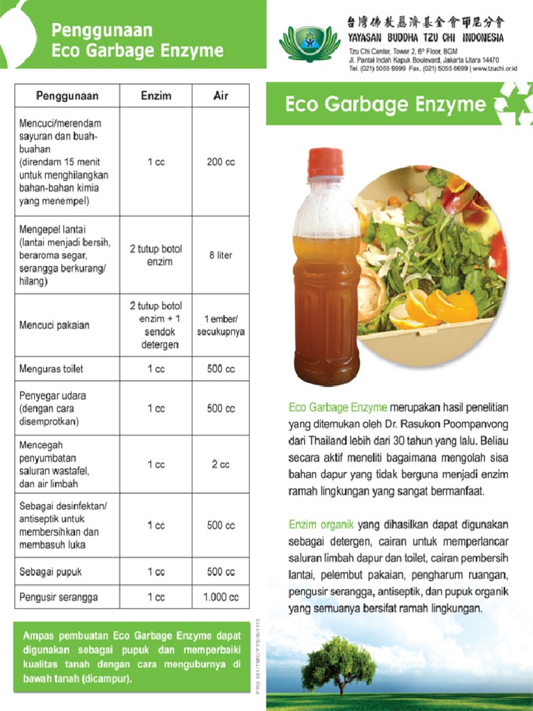 Brosur Eco Enzyme | PDF
