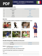 Ejercicios de Italiano A1 con Soluciones | PDF