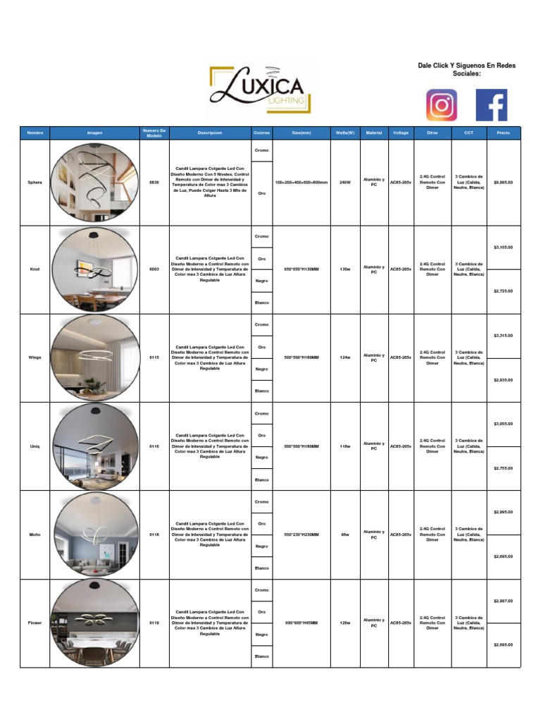Luxica Lighting 2021 | PDF | Diodo emisor de luz | Diseño