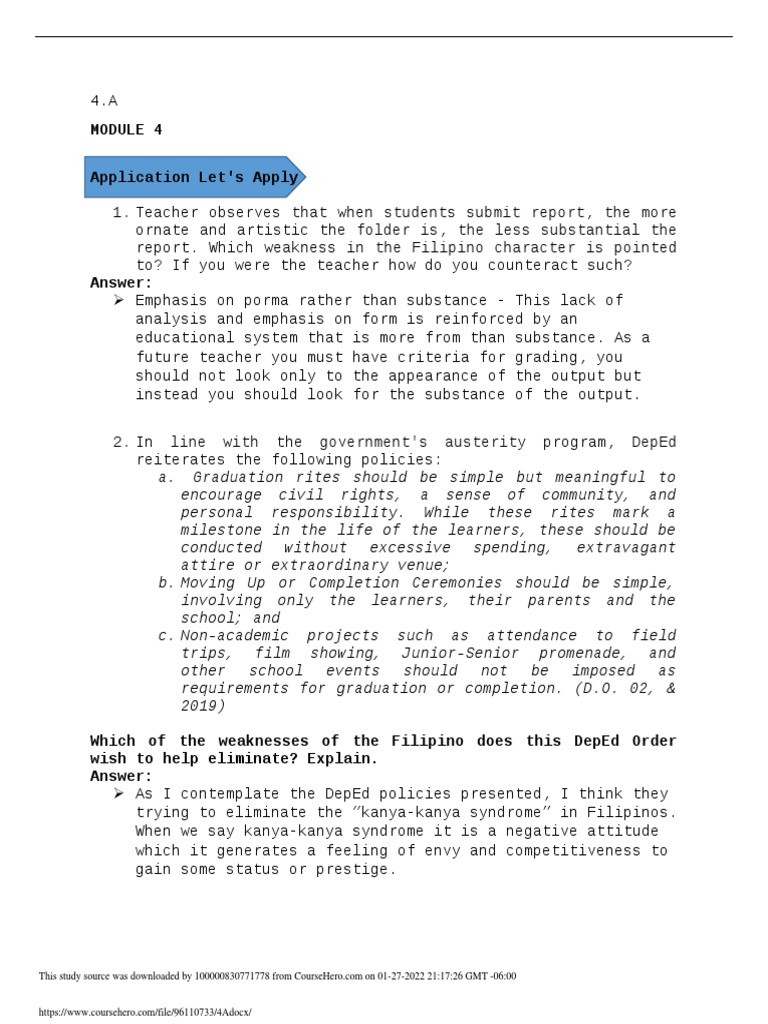 Application Let's Apply | PDF | Teachers | Critical Thinking