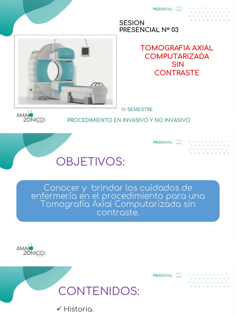 Tac Sin Contraste. | PDF | Ct Scan | Tomografía