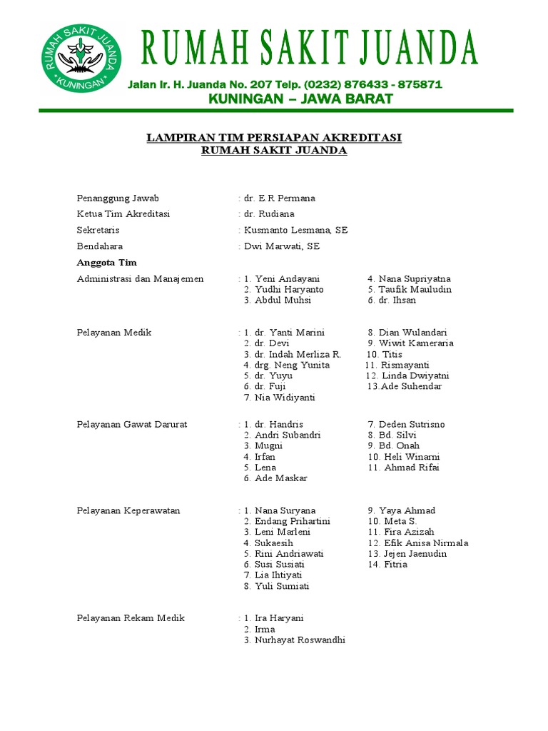 Lampiran Akreditasi | PDF