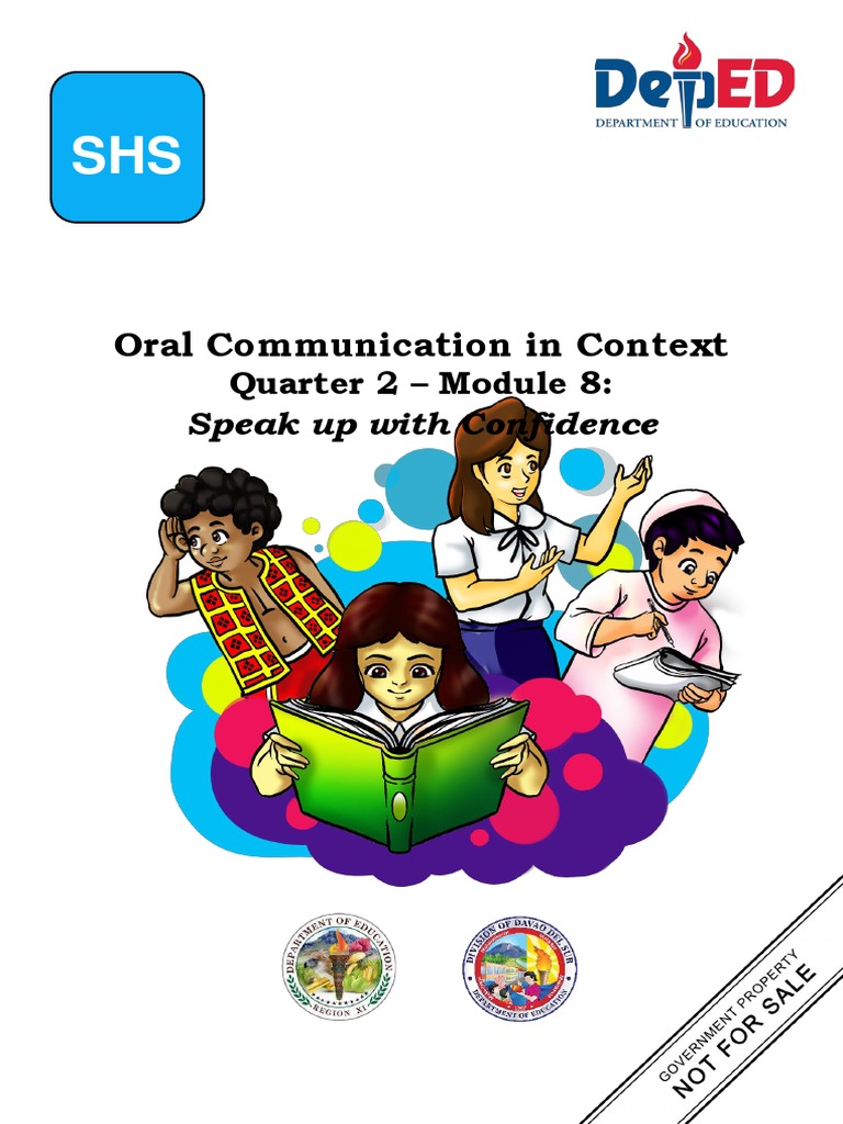 Oral Communication in Context: Quarter 2 - Module 8 | PDF | Learning ...