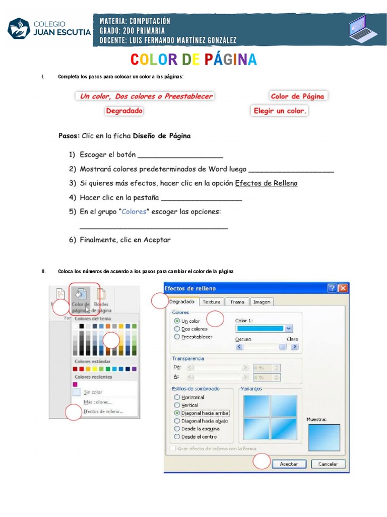 Color de Página 2DO | PDF