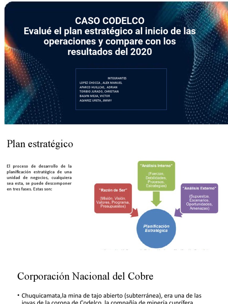 Caso Codelco | PDF | Minería | Economias