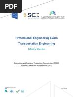 PE Civil Transportation Practice Exam - Sample | PDF | Test (Assessment ...