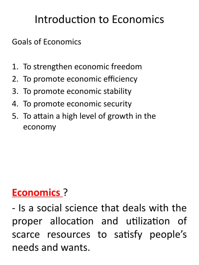 Chapter 1 Introduction To Economic Development | PDF | Economic Growth ...