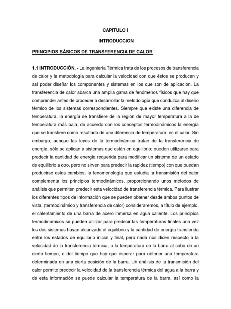 Fundamentos de Transferencia de Calor | PDF | Convección | Conduccion ...