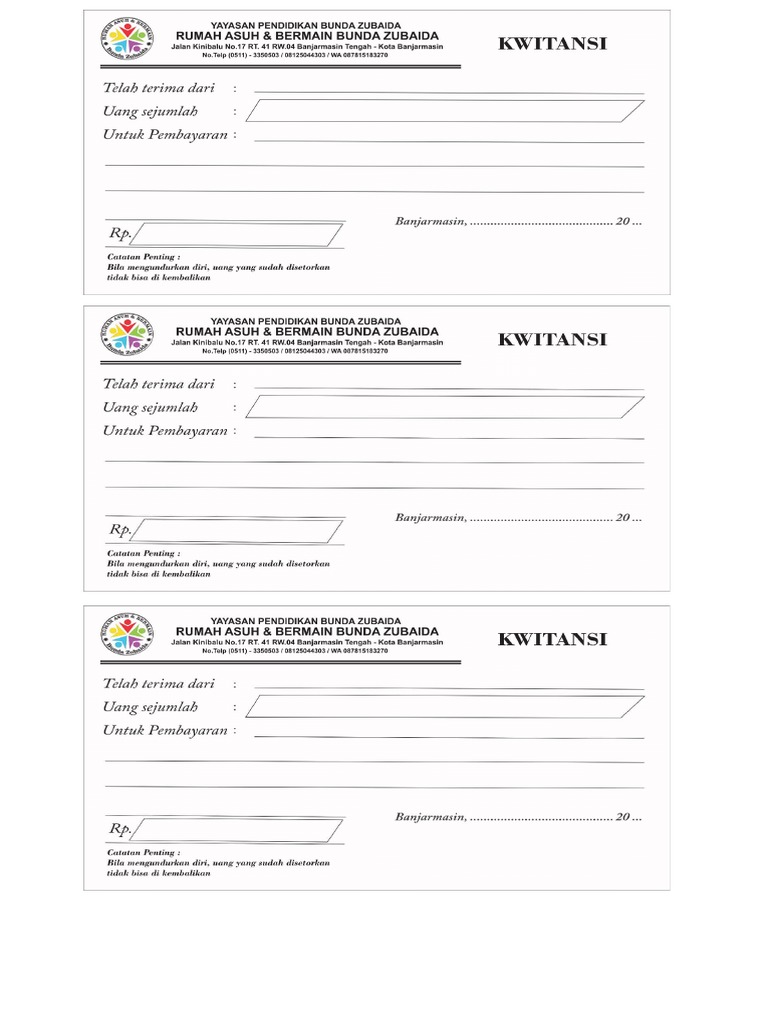 Kwitansi | PDF