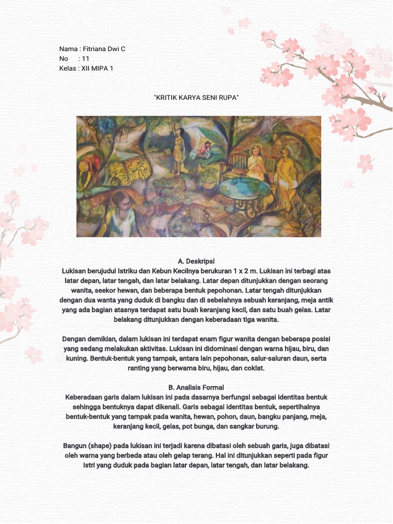 Kritik Karya Seni Rupa | PDF